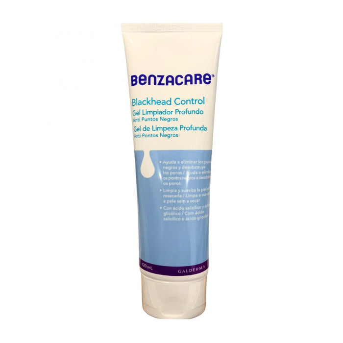 Benzacare Blackhead Control Gel de Limpeza Profunda, 120 ml – Farma 1para1