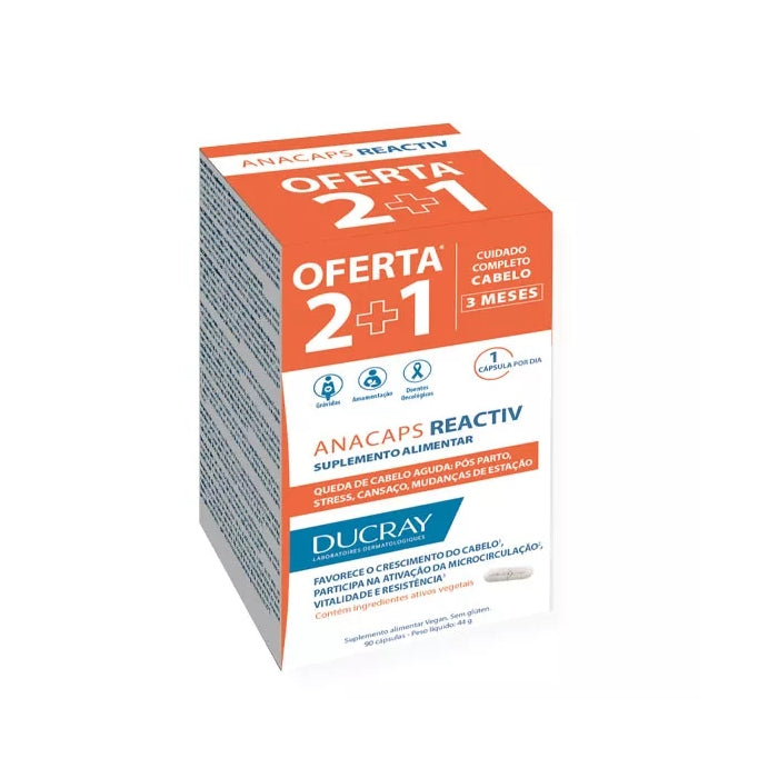 DUCRAY ANACAPS REACTIV GEL 90 CAPS – Farma 1para1