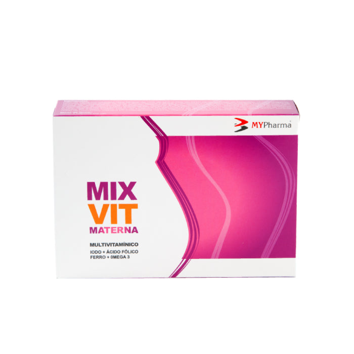 Mixvit Materna, 30 Cápsulas – Farma 1para1