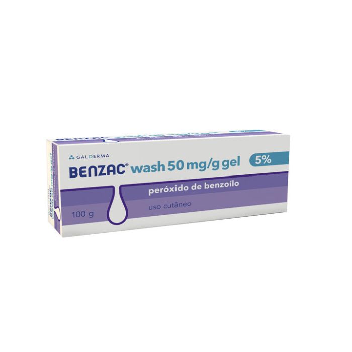 BENZAC WASH 5 GEL 100 G – Farma 1para1