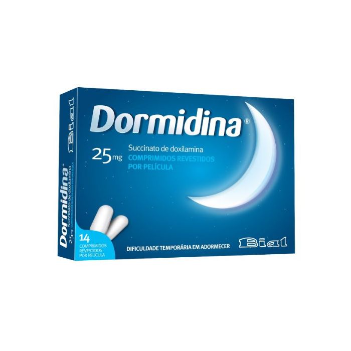 DORMIDINA 25 MG 14 COMP – Farma 1para1
