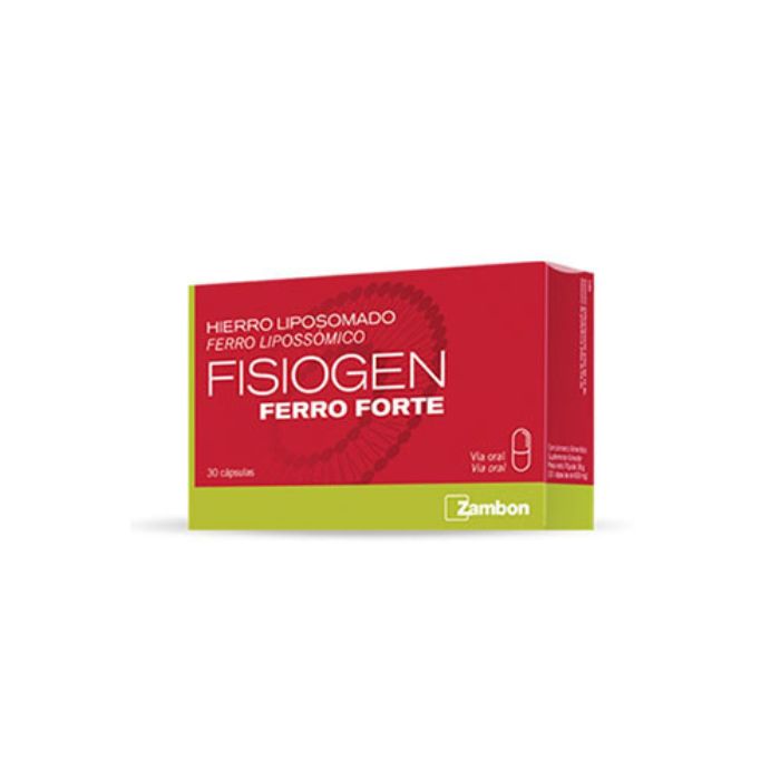 Fisiogen Ferro Forte, 30 cápsulas – Farma 1para1