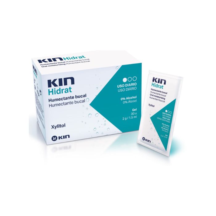 Kin Hidrat Gel Bucal, 2g x 30 Saquetas – Farma 1para1