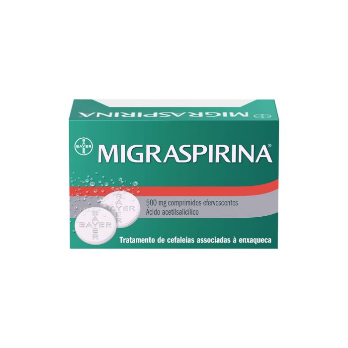 Migraspirina 500 mg, 12 Comprimidos Efervescentes – Farma 1para1