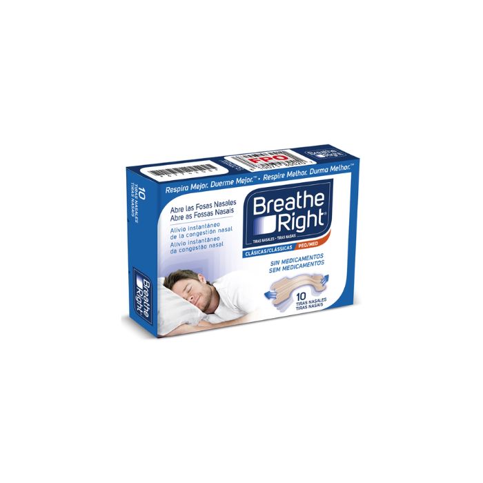 Breath Right Penso Nasal Clássicos Pequeno/Médio, 10 unidades – Farma ...
