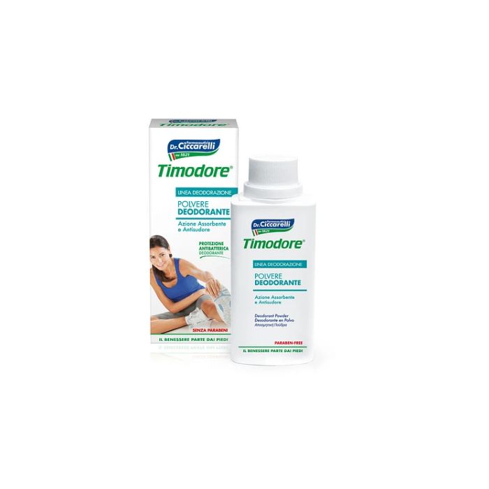 Timodore Pó Desodorizante Pés, 75g – Farma 1para1